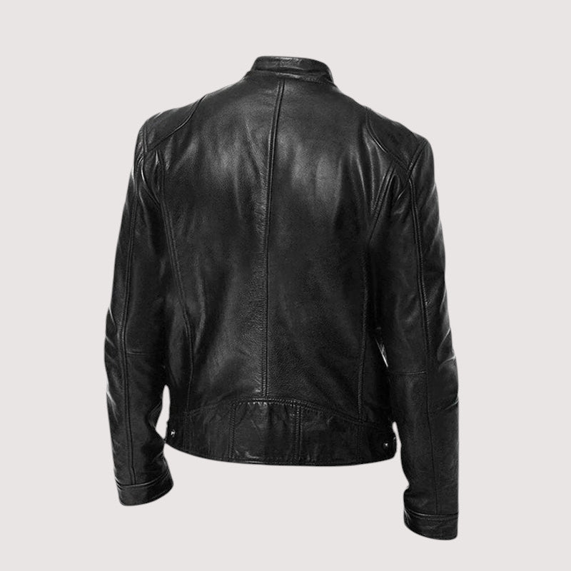 Simon ™ | Leather Jacket for Men – Fifth Avenue Style